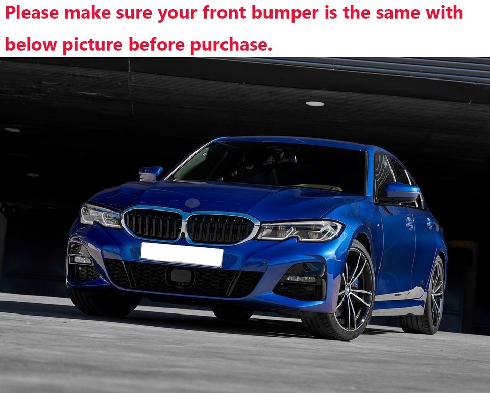 Fit for 19-21 BMW G20 G21 M Model Front Side Grille Cover Trim ...