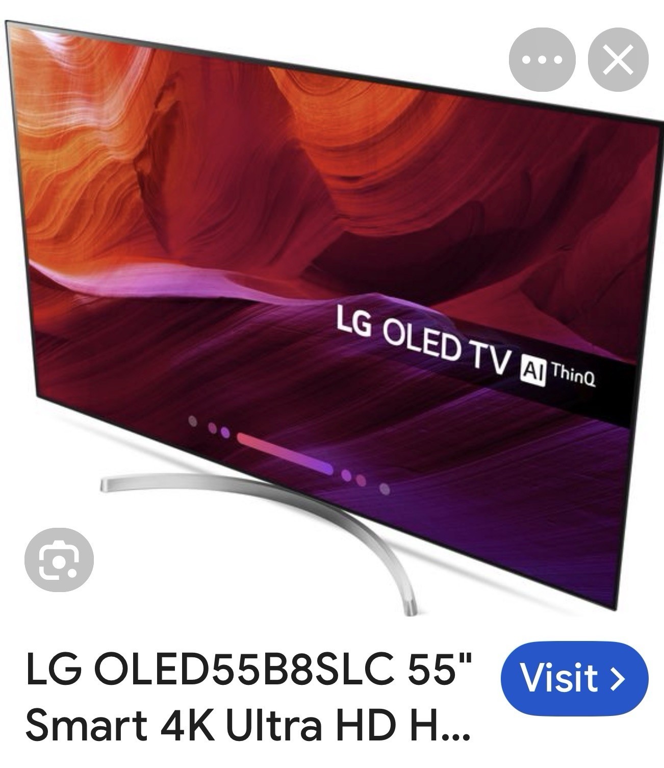 LG OLED55B8SLC is a 55-inch 4K OLED Smart TV (wall Mount/new Stand ...