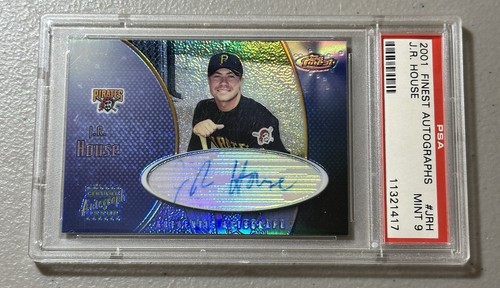 2001 Topps Finest J.R. House #FA-JRH Authentic Auto PSA 9 | eBay