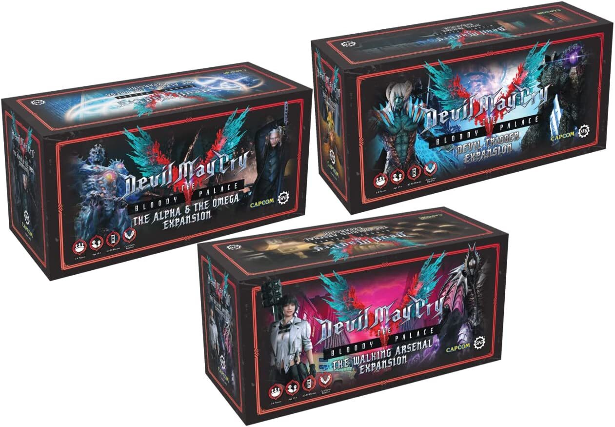 Devil May Cry Board Game Core & Expansions Multi-listing | Steamforged ...