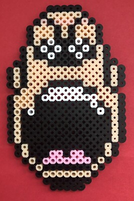 King Hippo Mike Tyson Punchout Nintendo NES Perler Bead Art Handmade 5 ...