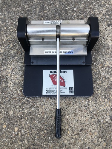 XL Ellison Letter Machine Press Die Cut Machine Model 1000 Heavy Duty ...