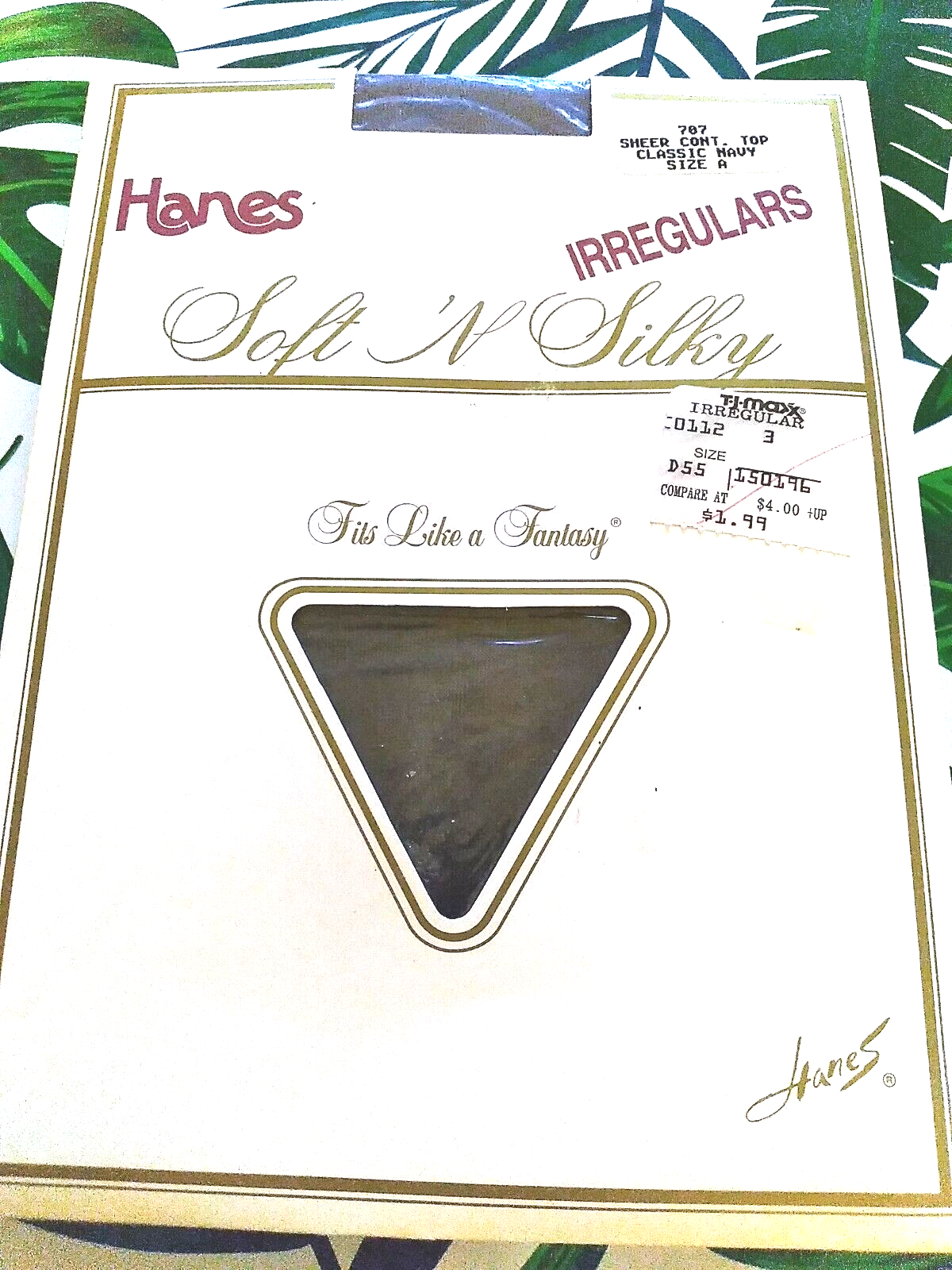 VTG Hanes Soft N Silky Slightly Irregulars Sz A Control Sheer CLASSIC ...