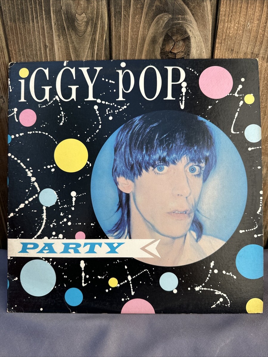 Party Iggy Pop IGGY POP PARTY New Wave Album Cover Photos & Detailed