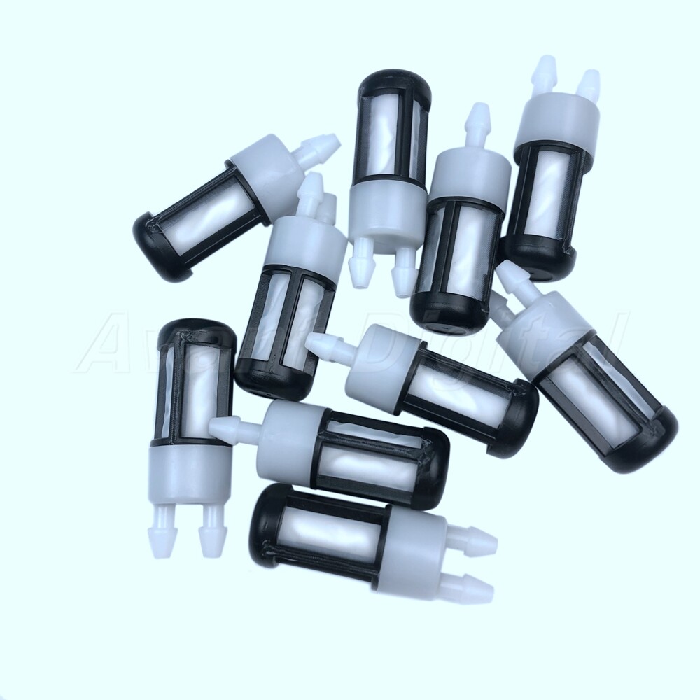 Dual Port Fuel Filter Set Fits Stihl BR600 BR550 BR500 Leaf Blower 0000 ...