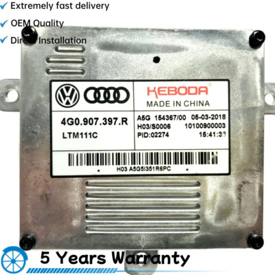 Genuine KEBODA AUDI VW Xenon Headlight DRL Daytime Control Module ...