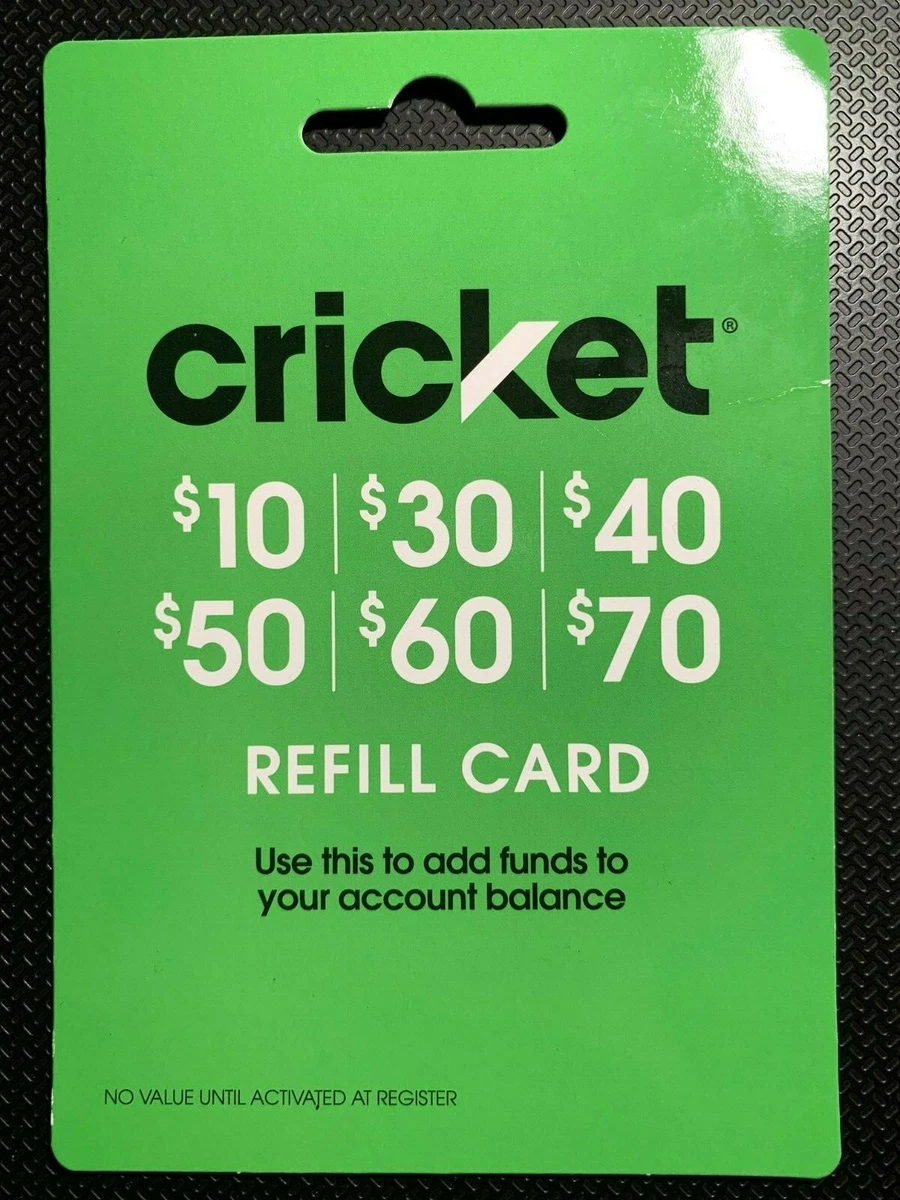 Cancel Cricket Account