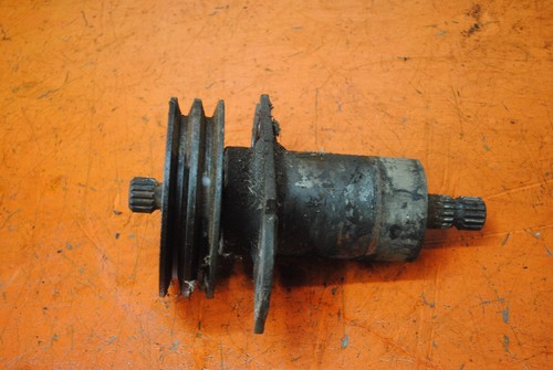 Simplicity SunStar 20 Front PTO Shaft Double Pulley 18 Deutz Allis ...