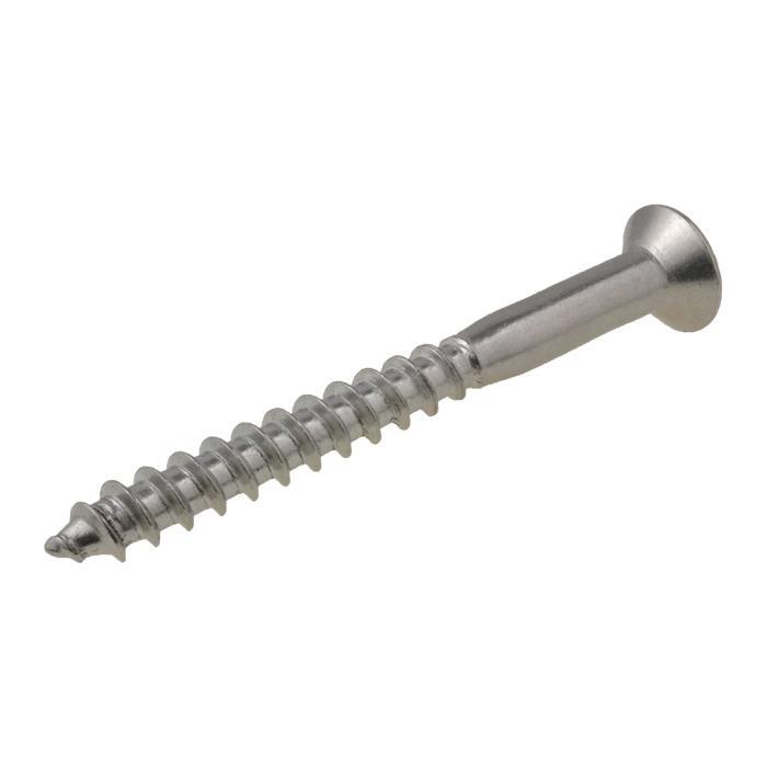 M10 x 100mm (PT) Metric Countersunk Coach Screw In/Hex (6mm) A4-70 ...