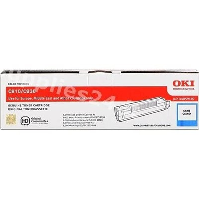 Oki Toner Cartridge for C810/C830 A3 Colour Printers (8000 Pages ...