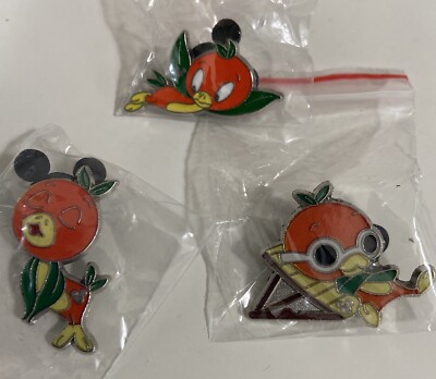 Disney Orange Bird Lot of 3 pins | eBay