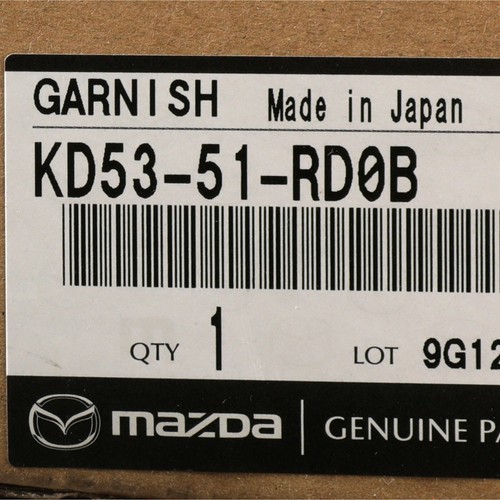 OEM NEW Genuine Mazda Driver Side Rear Lower Molding 2013-2016 CX-5 ...