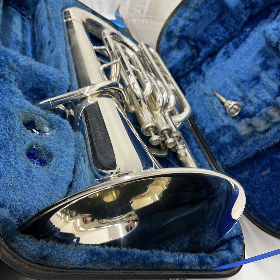 YAMAHA YEP-321S Euphonium Silver-Plated with Hard Case Maintained ...