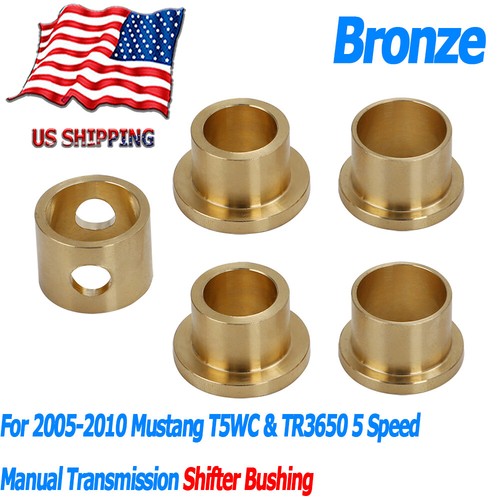 5x Shifter Bronze Bushing Kit For Mustang T5 TR3650 5 Speed Manual ...