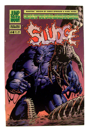 "SLUDGE" Issue # 4 (January 1994, Malibu Comics) Ultraverse | eBay