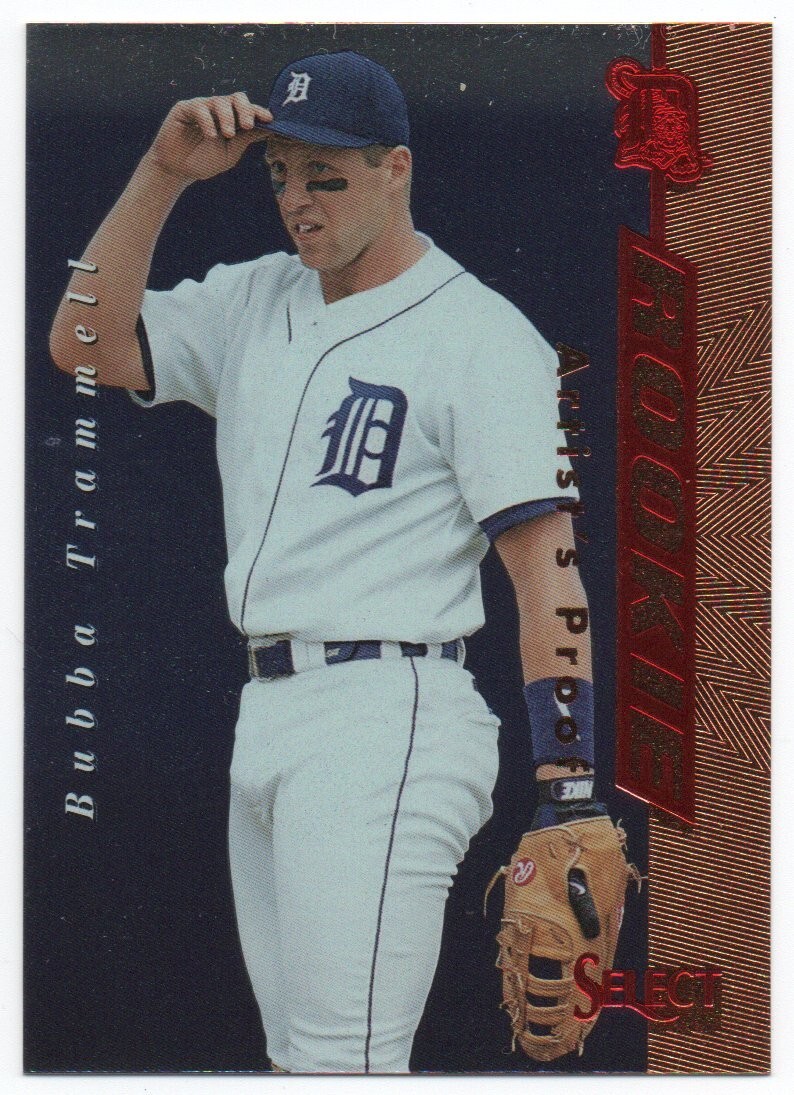 1997 Select Artist's Proofs 125 Bubba Trammell RC Detroit Tigers | eBay