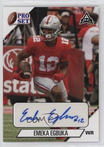 2021 Leaf Pro Set College Auto Emeka Egbuka #PS-EE1 Auto | eBay