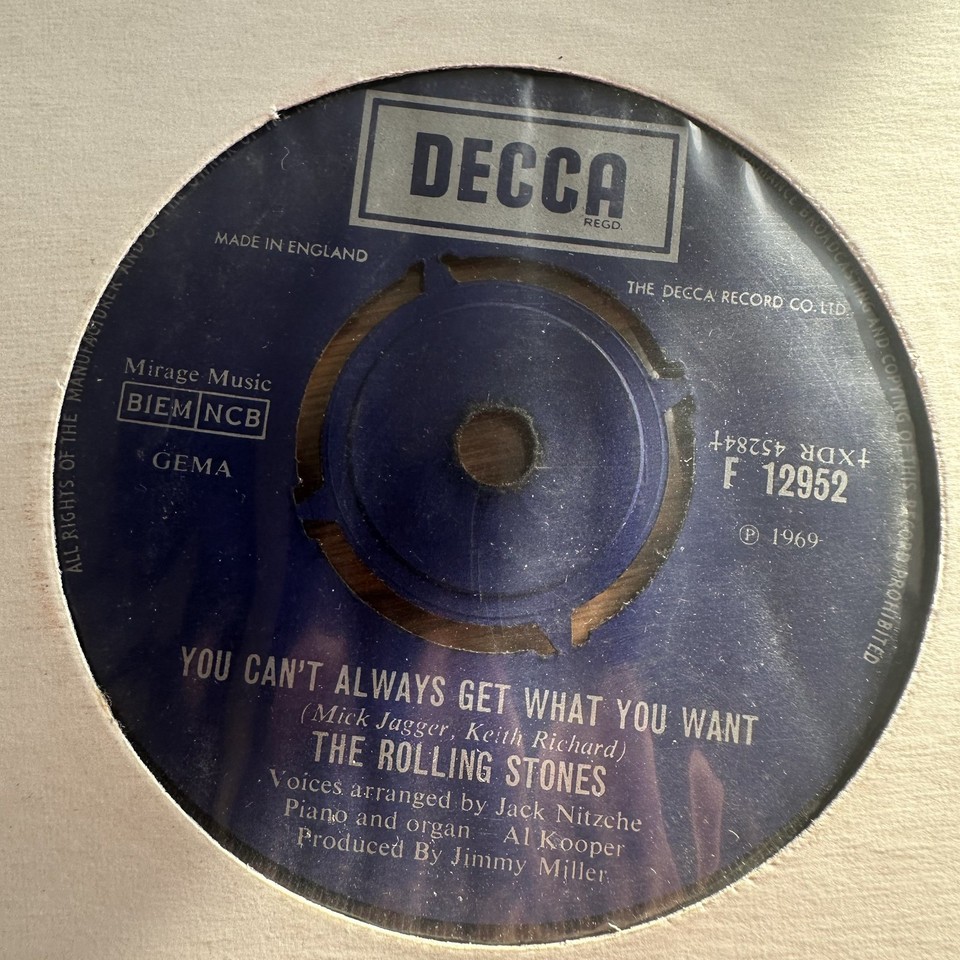 The Rolling Stones – Honky Tonk Women / You Can't Always Get What You ...