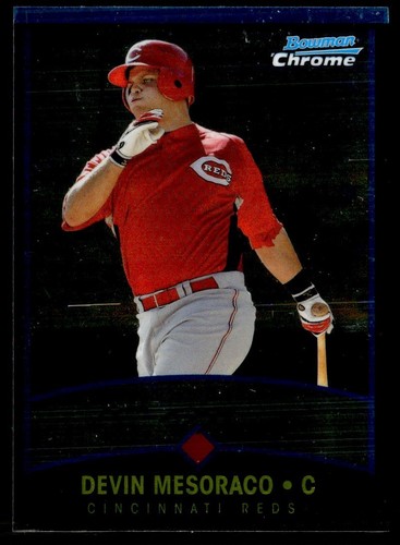2011 Bowman Chrome Throwbacks Devin Mesoraco Rookie Cincinnati Reds # ...