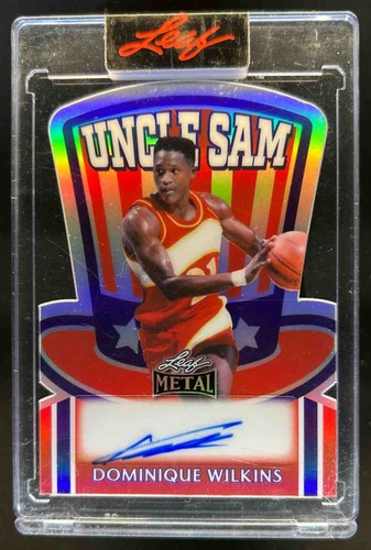 2025 Leaf Metal Uncle Sam Dominique Wilkins Autograph Auto #1/1 | eBay