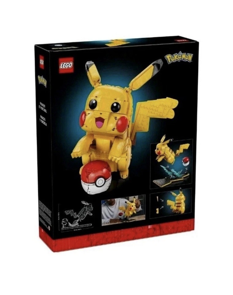 LEGO Pokémon Pikachu and Poké Ball Set #72152 - PRESALE | eBay UK