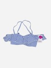 Freya COBALT Totally Stripe Ruffled Bikini Swim Top, US 12C/75C/90C/75D ...