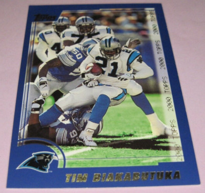 2000 Topps Tim Biakabutuka Carolina Panthers #166 Modern Football | eBay