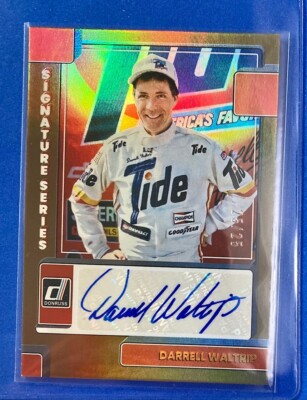2023 DONRUSS RACING GOLD SIGNATURES SERIES AUTOGRAPH DARRELL WALTRIP ...