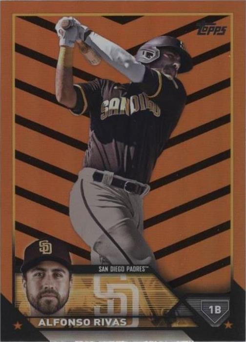 2023 Topps Update Series - Alfonso Rivas #US80 Orange & Black Foil for ...