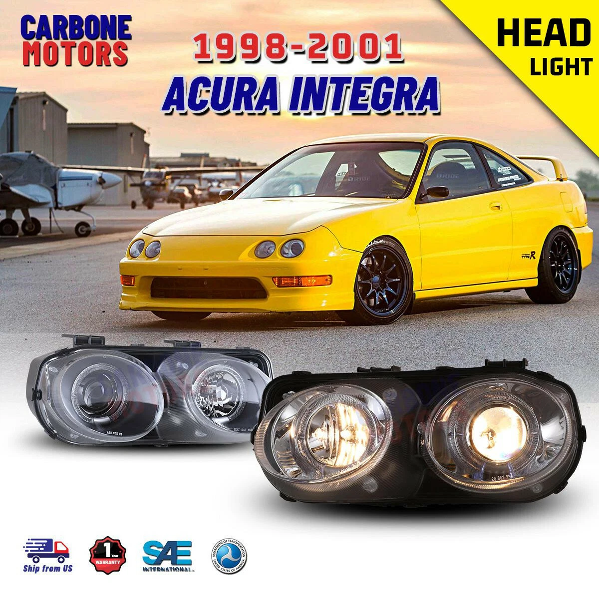 2001 Acura Integra Black