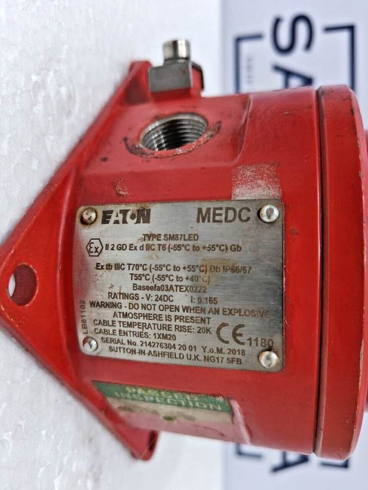 EATON MEDC SM87LED Ex LED BEACON RANGE NEW FREE FAST SHIPPING | eBay