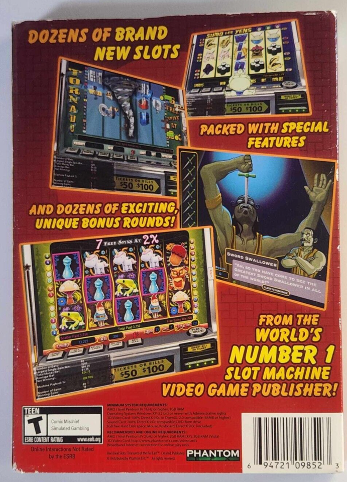 Reel Deal Slots: Treasures Of The Far East (PC DVD-Rom) PC Game ...