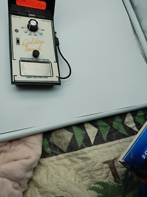 Golden Touch Electronic Gold Tester Powers On NO TEST STRIPS UNTESTED ...