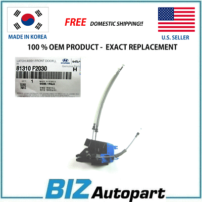 OEM GENUINE !! FRONT-LEFT LOCK ACTUATOR FOR 17-20 HYUNDAI ELANTRA 81310 ...