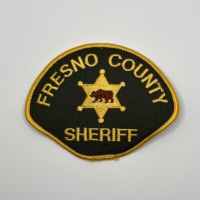 Fresno County Sheriff's Shoulder Patch | eBay