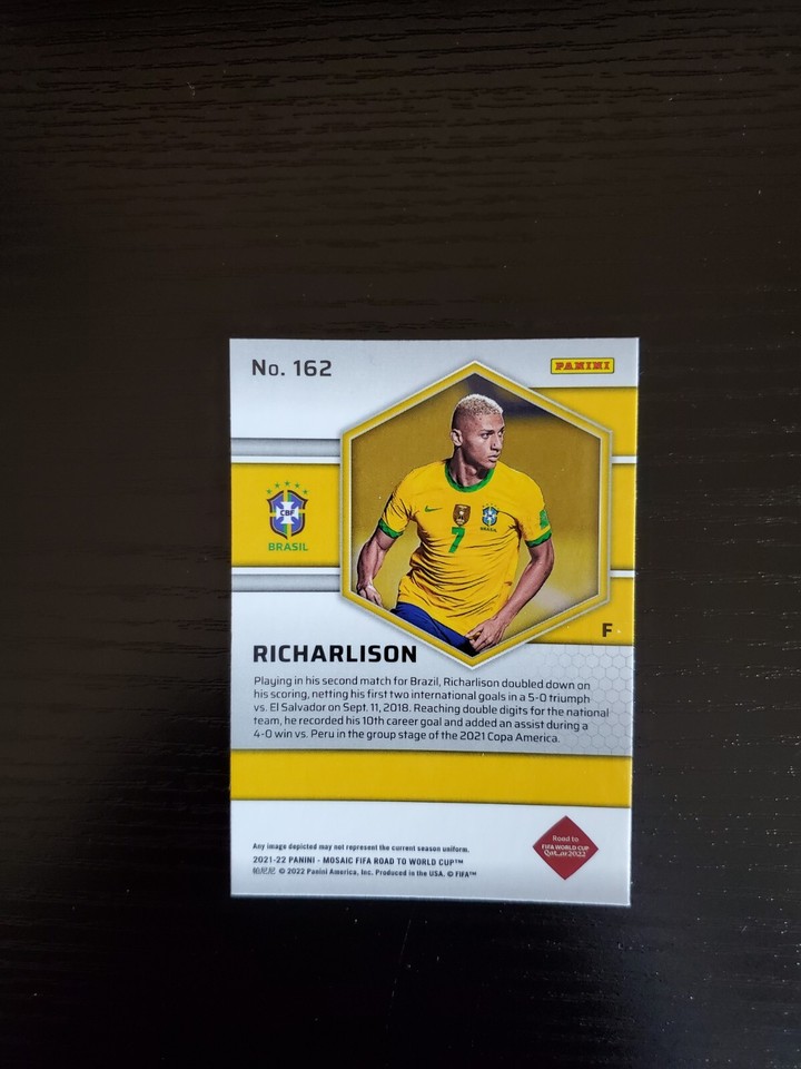Richarlison - 2021-22 Mosaic Road to FIFA World Cup Base Card #162 | eBay