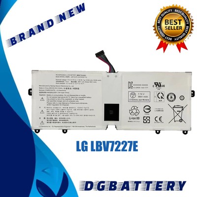 80Wh NEW Genuine LBV7227E Battery for LG Gram 16Z90P 16T90P 17Z90P ...