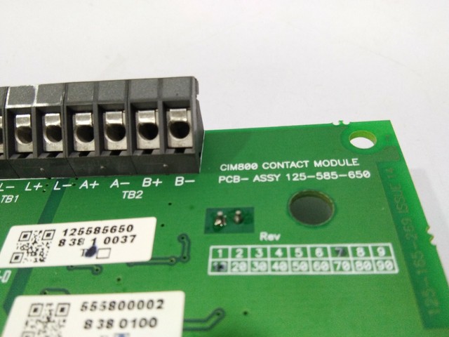 ADT TYCO CIM800 MX Contact Input Module PCB 555.800.002 | Compra online ...