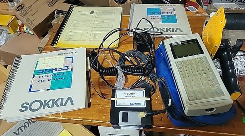 SOKKIA SDR33 EXPERT DATA LOGGER COLLECTOR MODEL (3300-CNDHRPE-017 ...