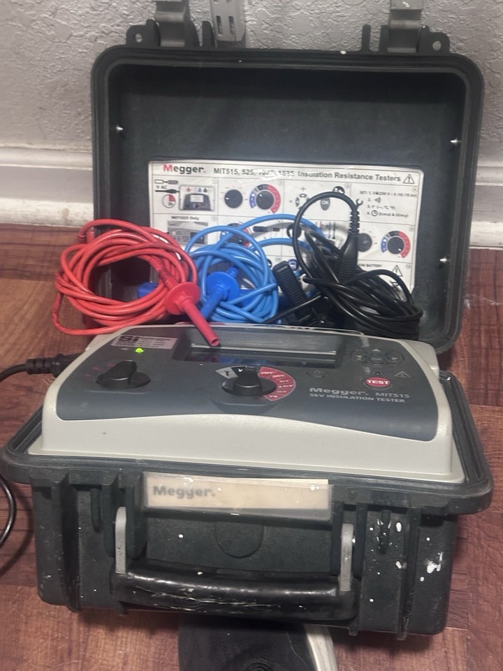 MEGGER MIT515 5kV Insulation Resistance Tester Meter MegohmMeter MIT ...