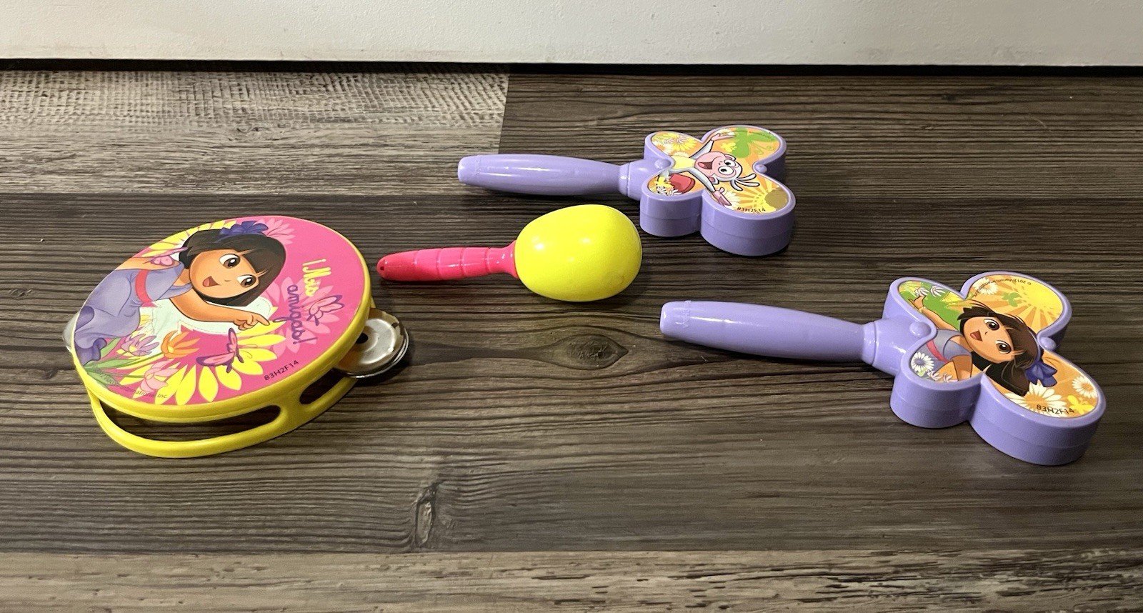 Dora The Explorer tambourine & Maracas Kids Instrument Toys Musical ...
