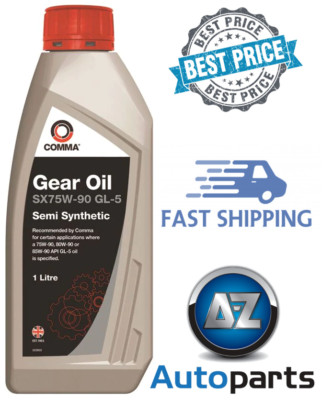Comma - Gear Oil SX75W-90 GL-5 Semi Synthetic Also 75W-80 80W-90 85W-90 ...