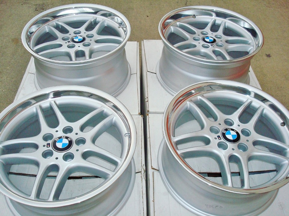BMW 18 E39 M5 Genuine 74.1 M Parallel OEM Factory Wheels 540i 530i 528i ...
