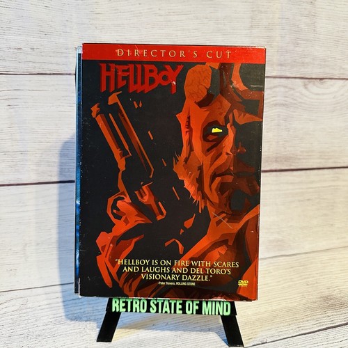 Hellboy Directors Cut & Book (DVD, 2004, 3-Disc) Ron Perlman, Doug ...