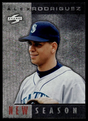 1998 Score New Season Silver Alex Rodriguez Mariners #NS6 *Noles2148 ...
