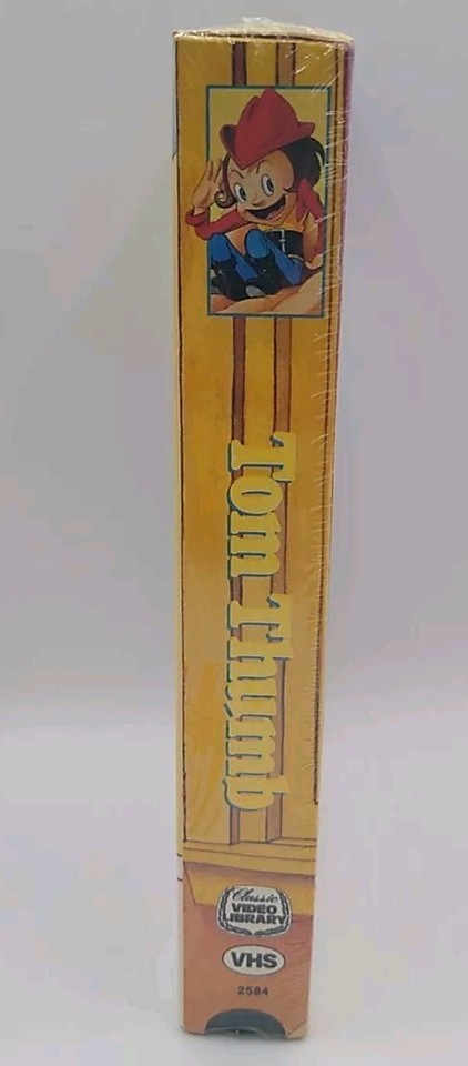 Tom Thumb Vhs Kids Klassics 1990 Sealed New Cartoons Classics | eBay