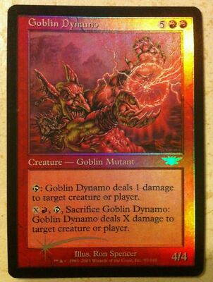 Foil Goblin Dynamo - Legions - Magic: The Gathering LP L2 | eBay Australia