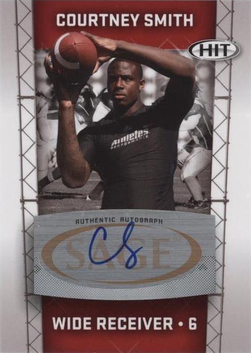 2011 SAGE Hit - Autographs Courtney Smith #A36 (AU, RC) for sale online ...
