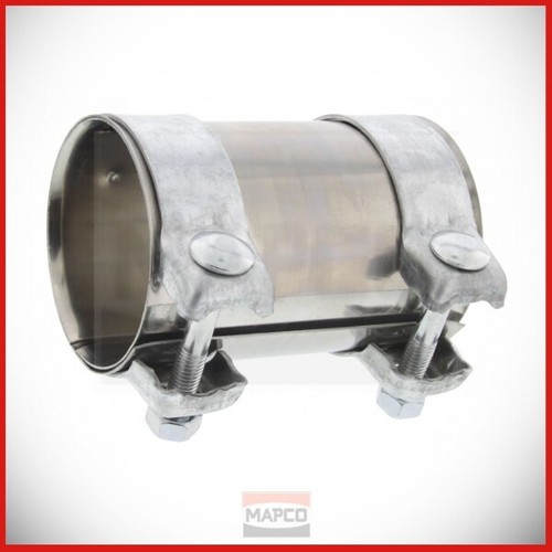 Stainless Steel Pipe Connector With Clips (Zinc Plated) For Exhaust ...