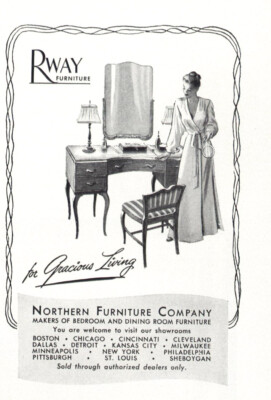1947 Rway, Northern Furniture: Desk Vintage Print Ad | eBay